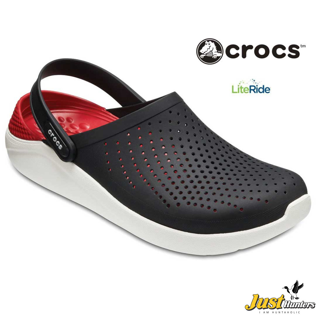 Crocs LiteRide Clogs Black and Red - Hunting, Shooting, Airguns, Scopes ...