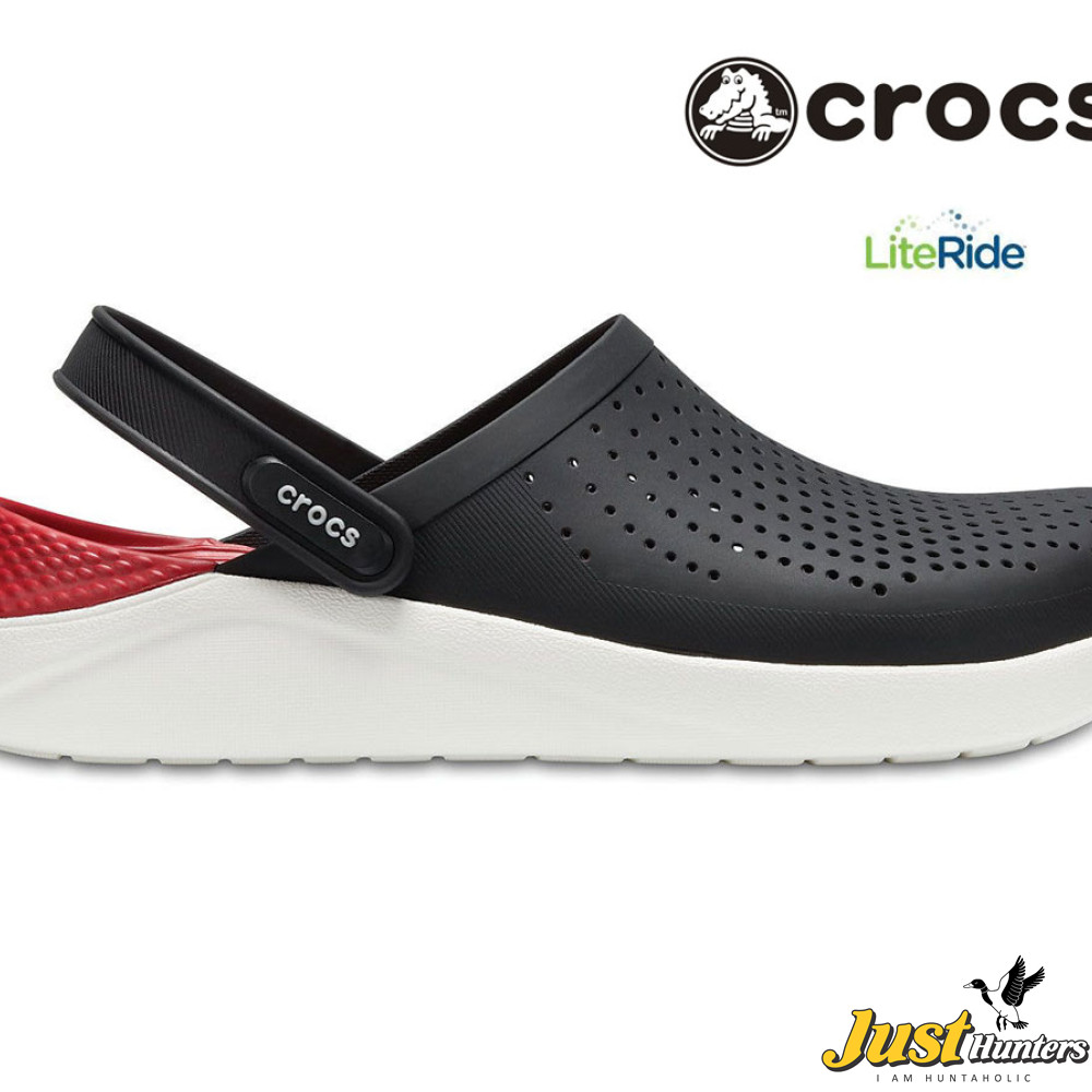 Crocs LiteRide Clogs Black and Red - Hunting, Shooting, Airguns, Scopes ...