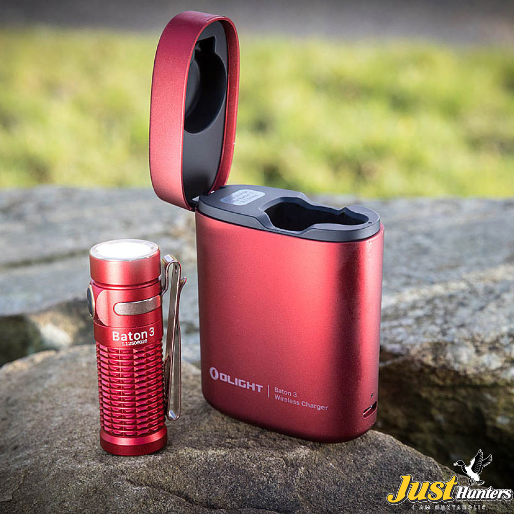 Olight Baton 3 Premium Edition Red 1200 Lumens Flashlight - Hunting ...