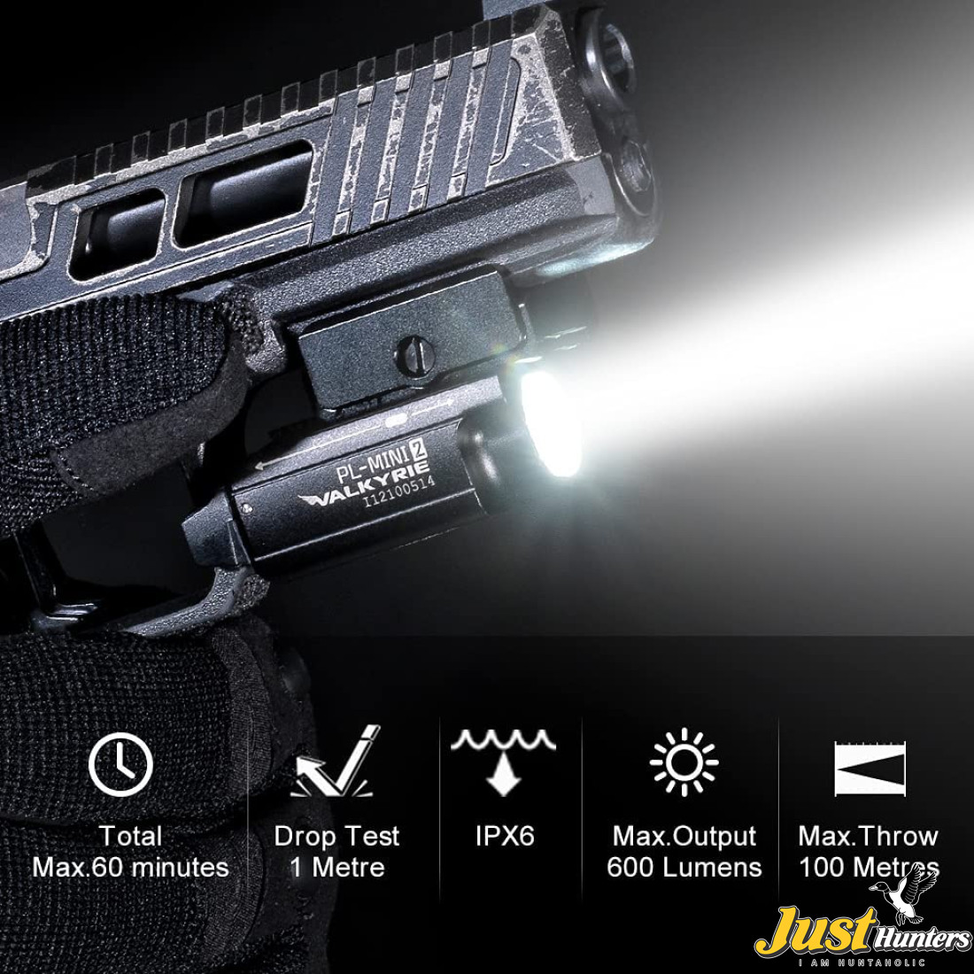 Olight PL-MINI 2 Valkyrie Black and Tan - Hunting, Shooting, Airguns ...