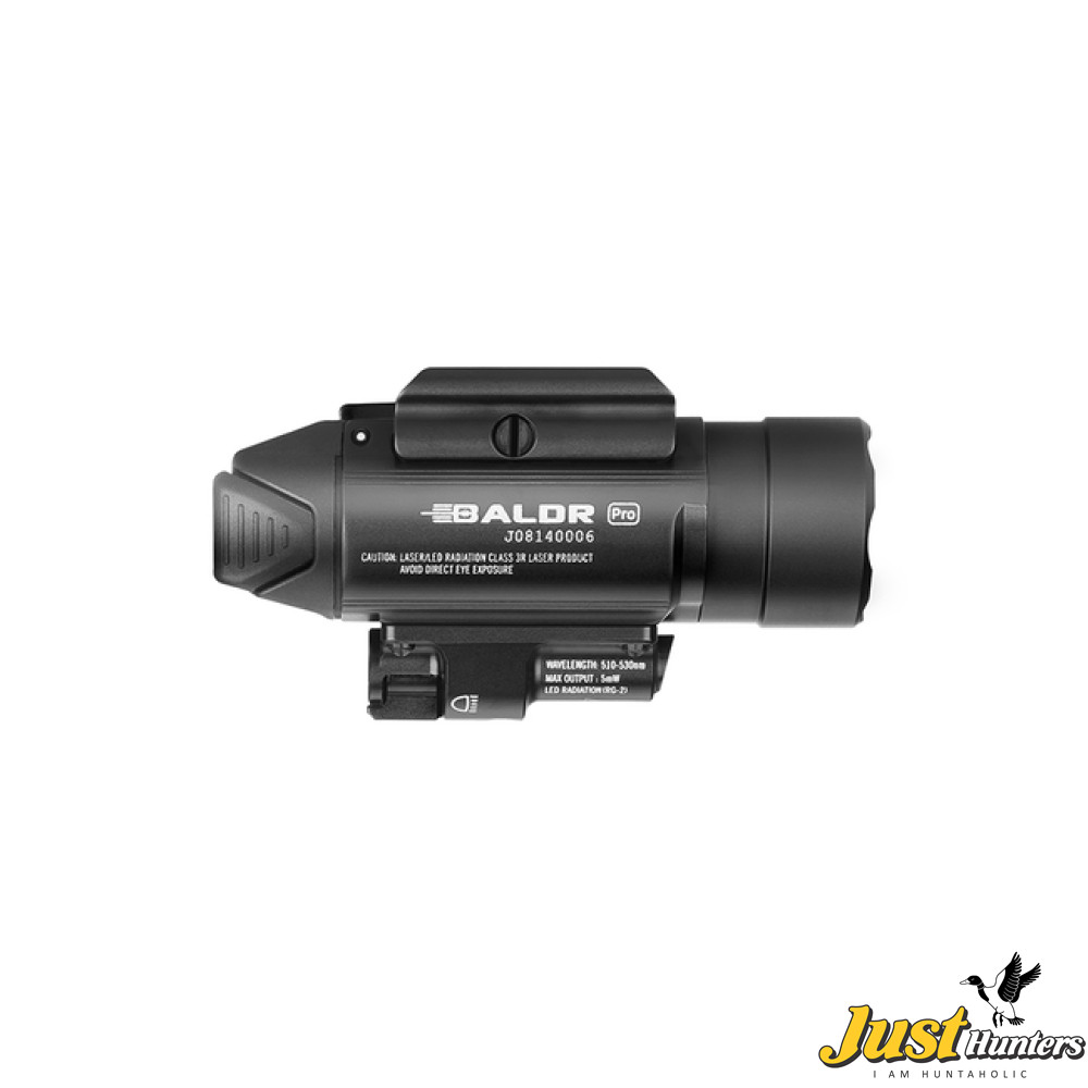 OLIGHT Baldr Pro 1350 Lumens Tactical Weaponlight with Green Light