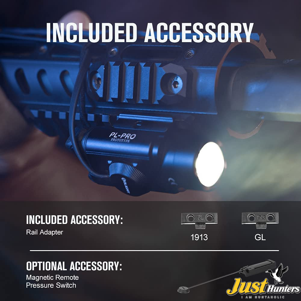 Olight PL-Pro Valkyrie 1500 Lumens Rechargeable Weapon light