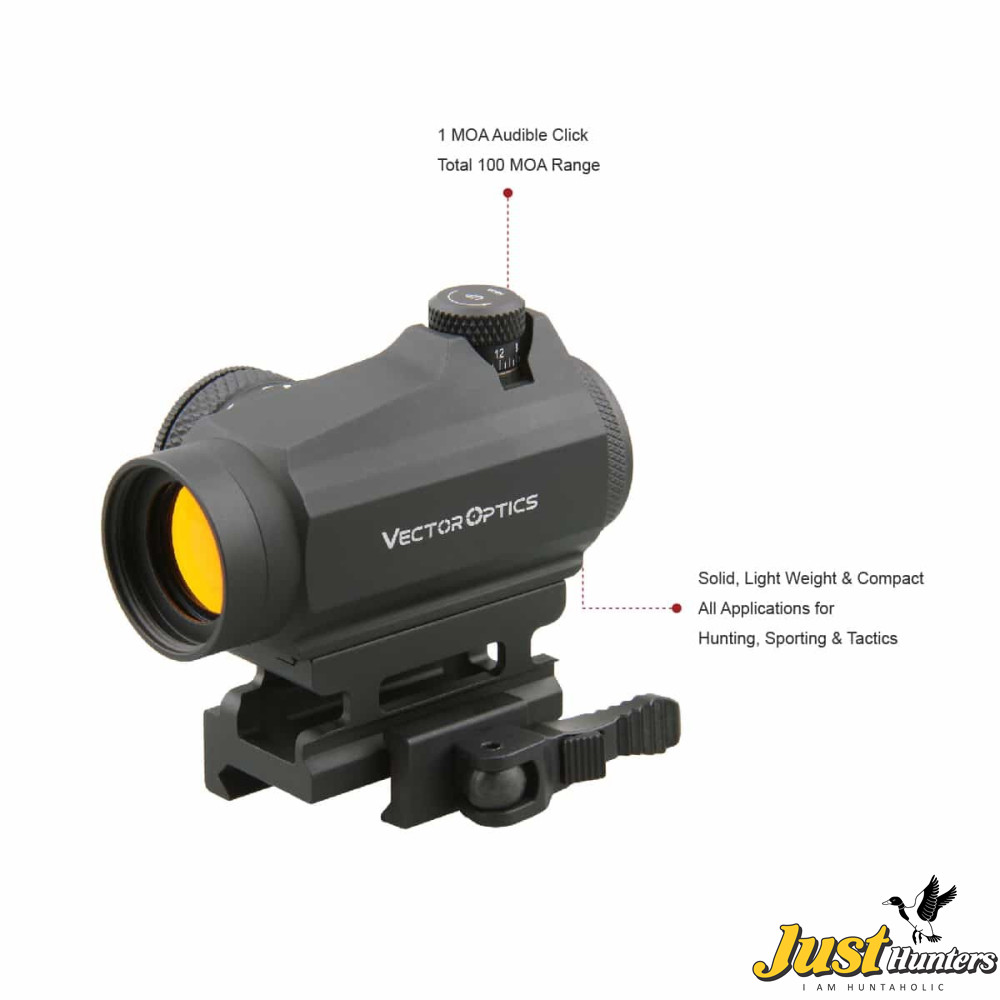 Vector Optics Maverick 1X22 Gen II Red Dot Sight for AR15 M4 - Hunting, Shooting, Airguns ...