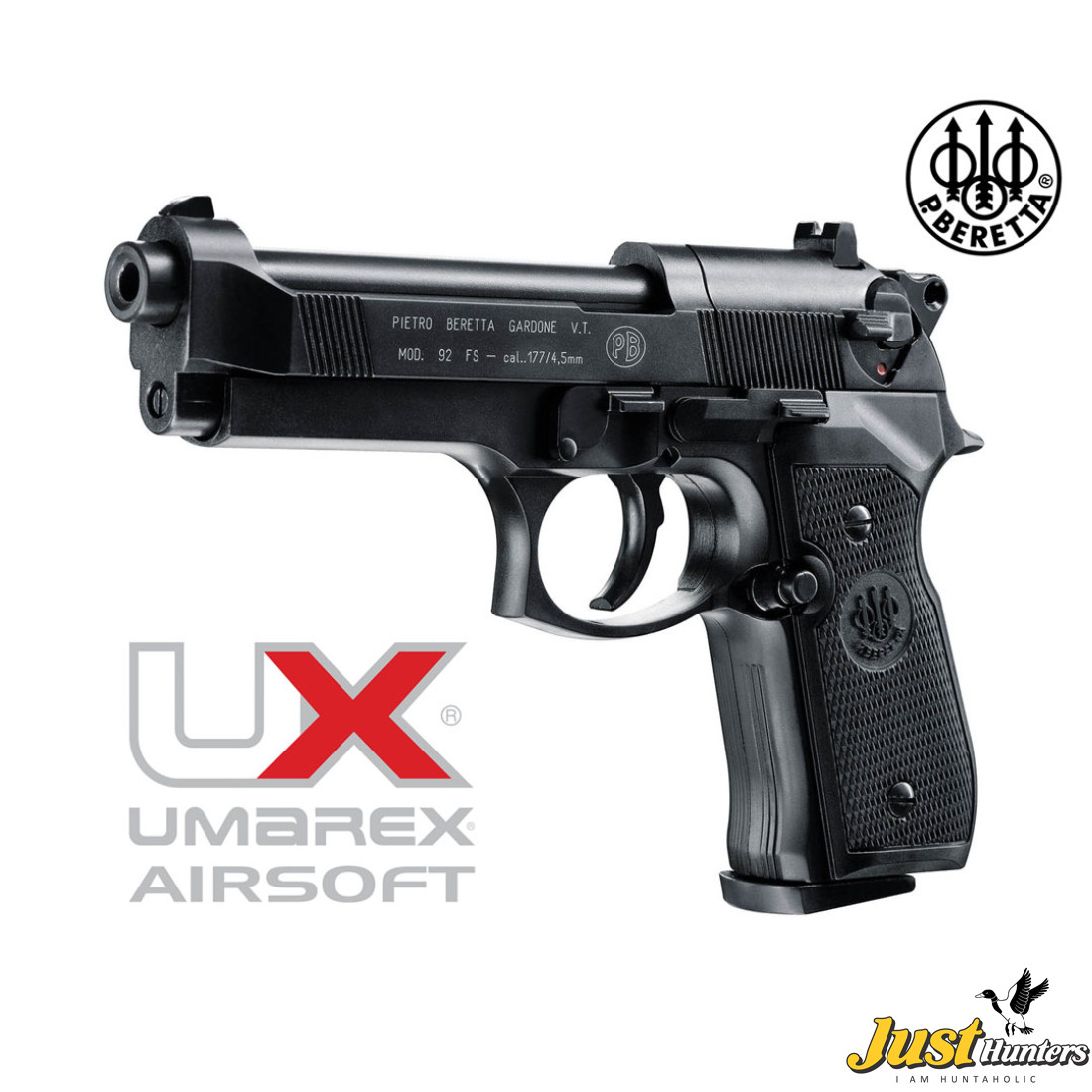 Beretta MOD. 92 FS Co2 Powered Blowback 4.5 mm Cal. - Hunting, Shooting ...