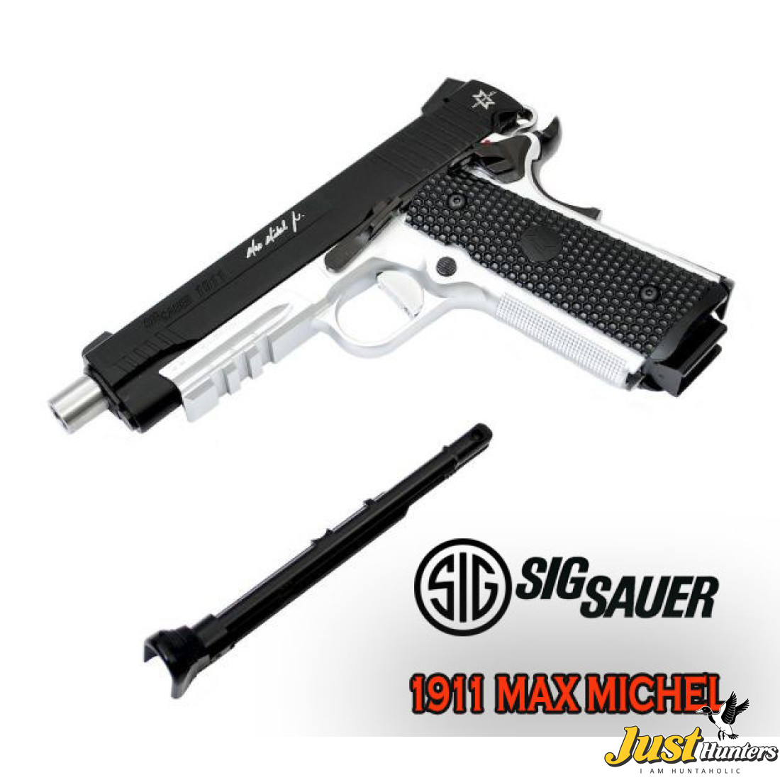 Sig Sauer 1911 Max Michel .177 BB Blow-Back Co2 Air Pistol