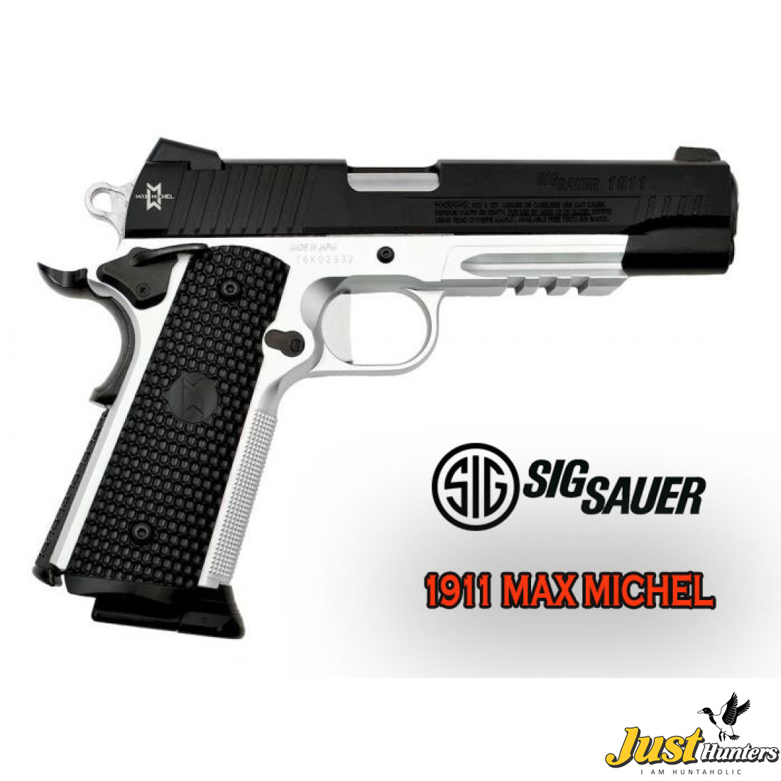 Sig Sauer 1911 Max Michel .177 BB Blow-Back Co2 Air Pistol