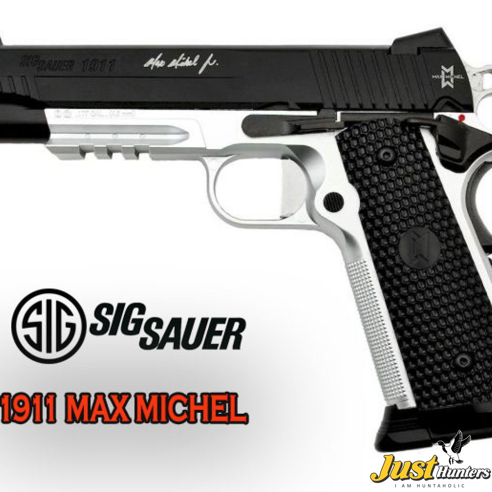 Sig Sauer 1911 Max Michel .177 BB Blow-Back Co2 Air Pistol - Hunting ...