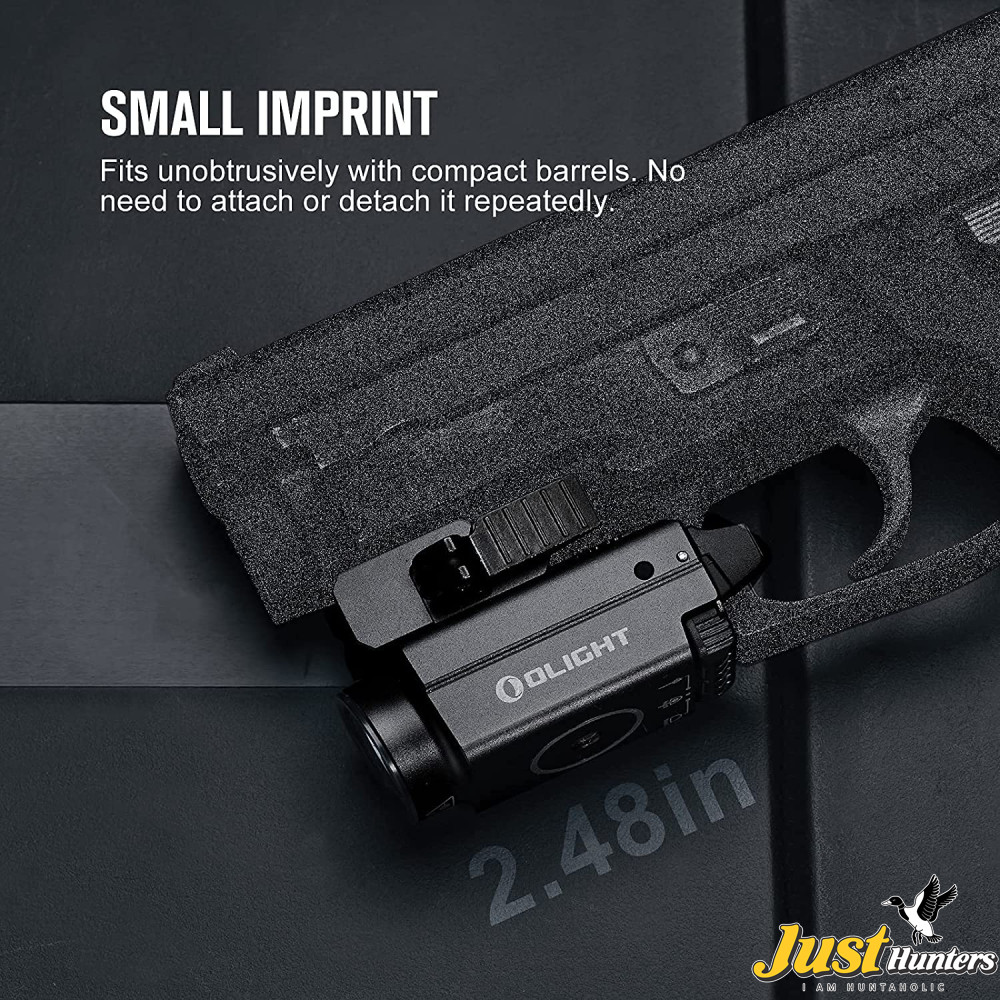 OLIGHT Baldr S 800 Lumens Compact Rail Mount Weaponlight with Green ...