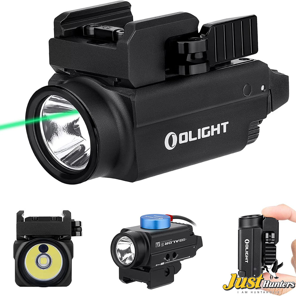 OLIGHT Baldr S 800 Lumens Compact Rail Mount Weaponlight with Green ...