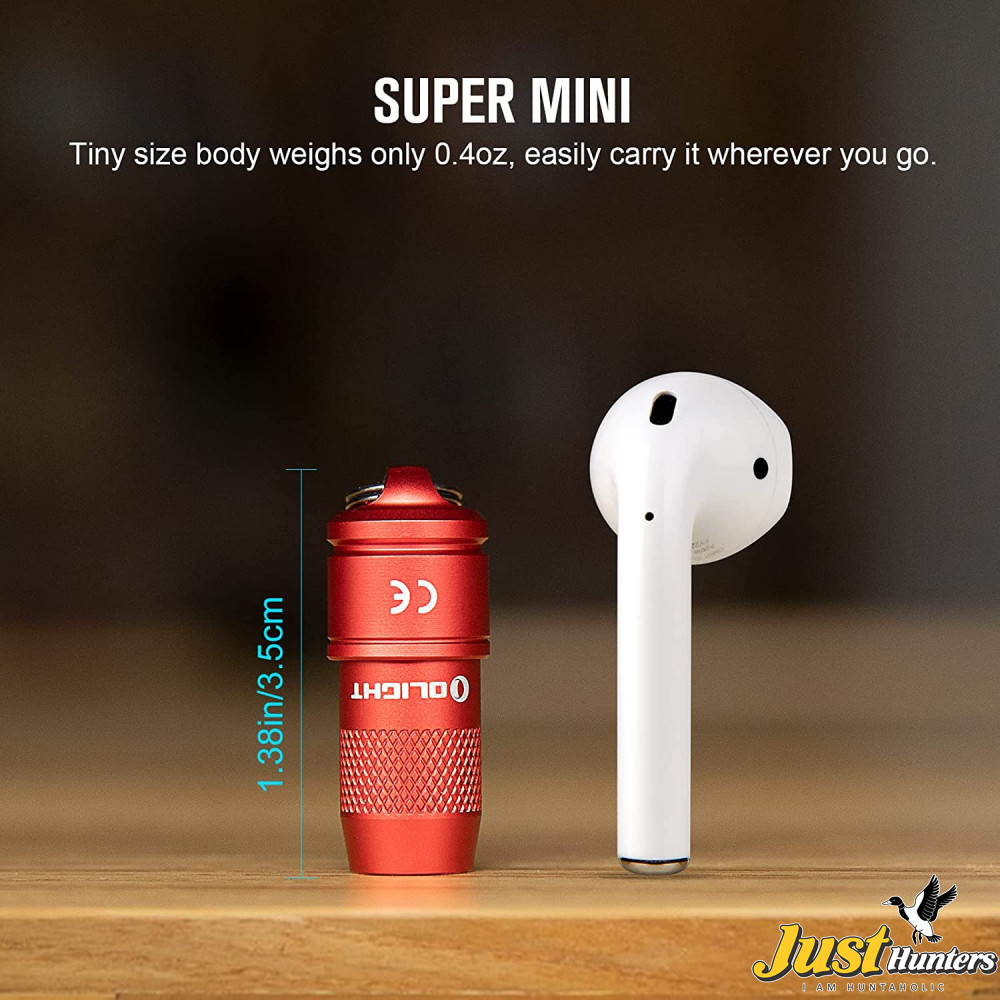 OLIGHT IMINI 10 Lumens Tiny Keychain Flashlight, Portable Quick-Release ...