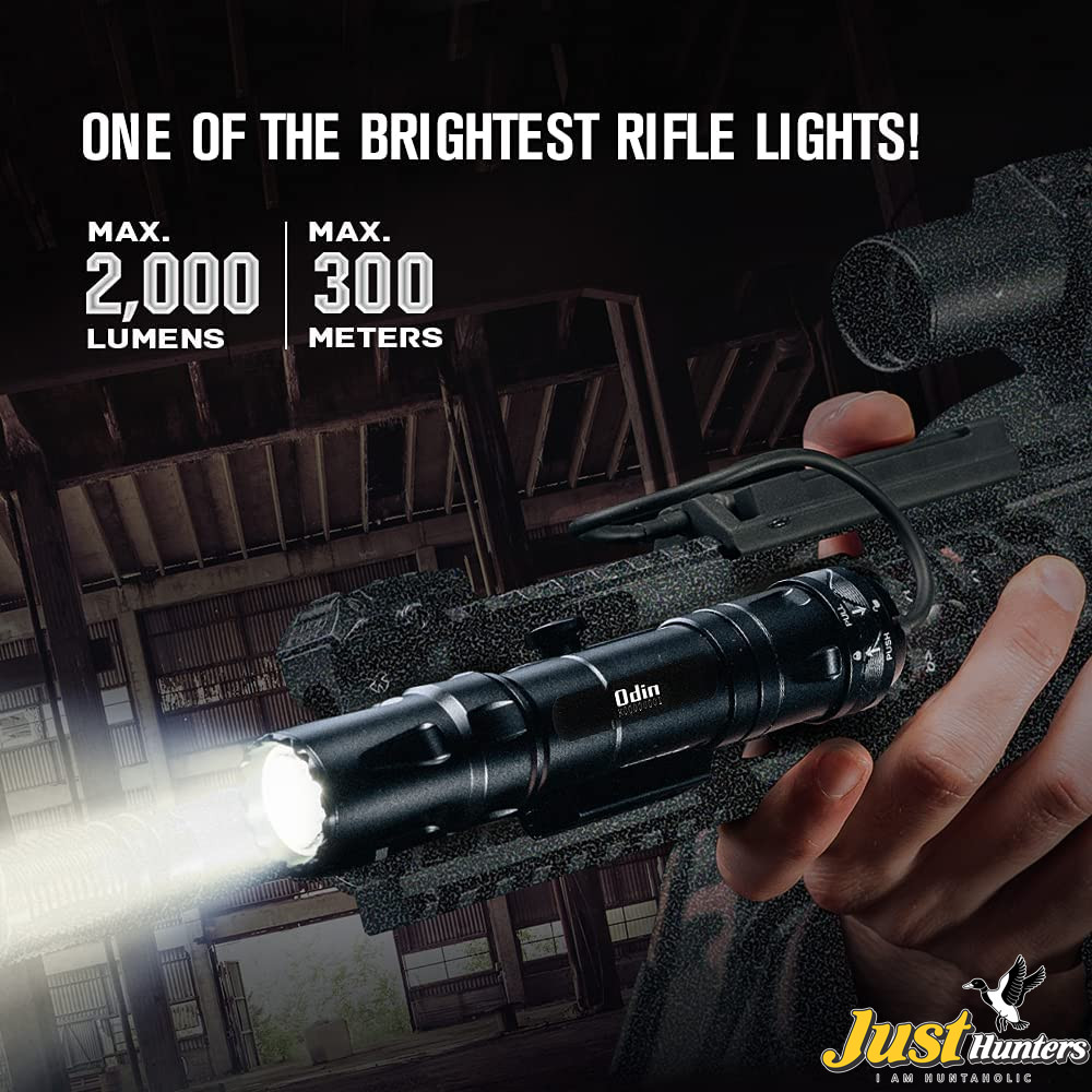OLIGHT Odin 2000 Lumens Picatinny Rail Mounted Rechargeable Tactical ...