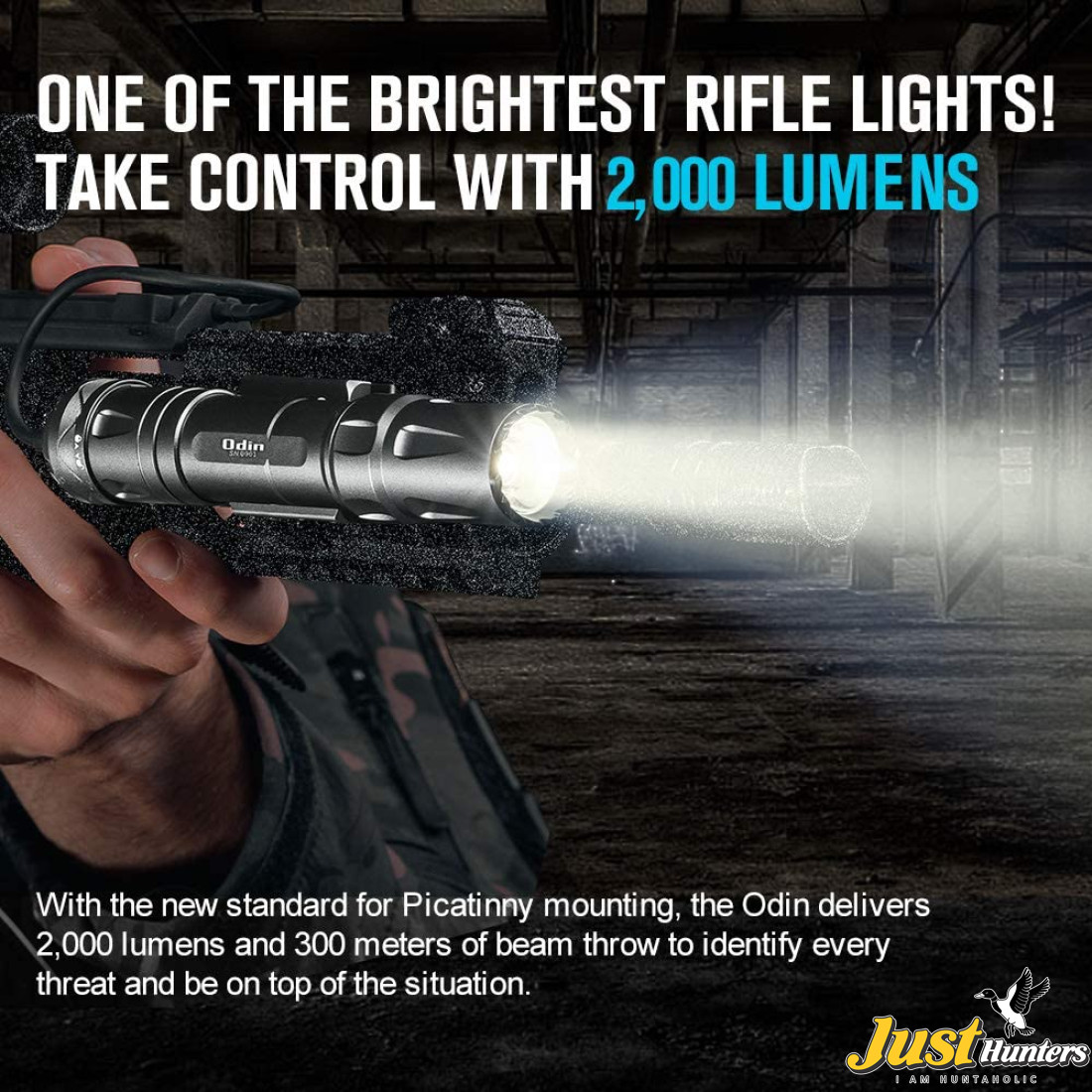 Buy OLIGHT Odin 2000 Lumens Picatinny Rail Mounted Rechargeable ...