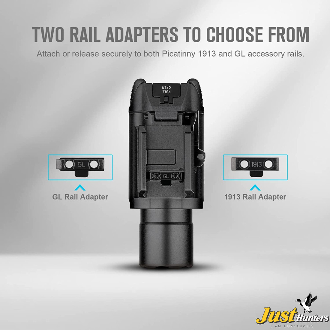 OLIGHT Valkyrie Turbo LEP Tactical Flashlight 530 Meters Long-Range Distance - Hunting, Shooting ...