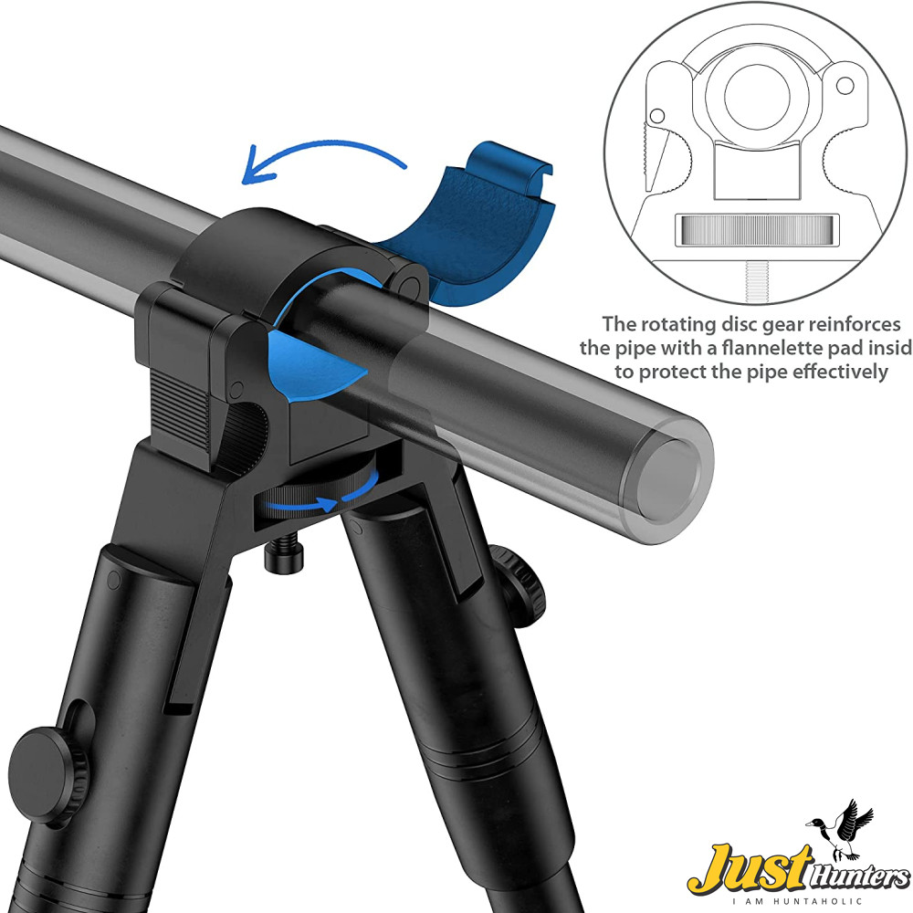 Clamp on Bipod for Rifles and Airguns 12-16 inch Tactics Barrel Bipod ...