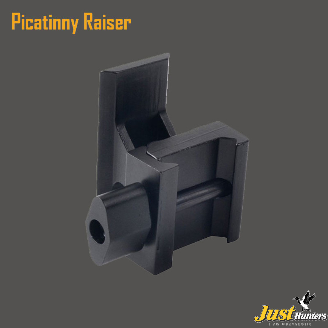 High Profile Compact Picatinny Rail Riser Mount for Red Dot Reflex ...