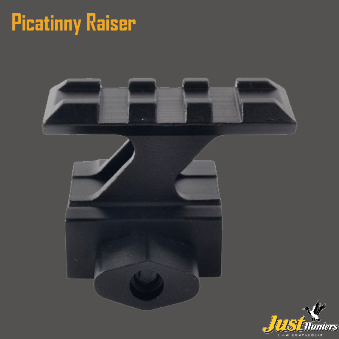 High Profile Compact Picatinny Rail Riser Mount for Red Dot Reflex ...