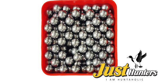 Steel BB for SlingShot Cal. 6.35mm Qty. 144 PC - Hunting, Shooting ...
