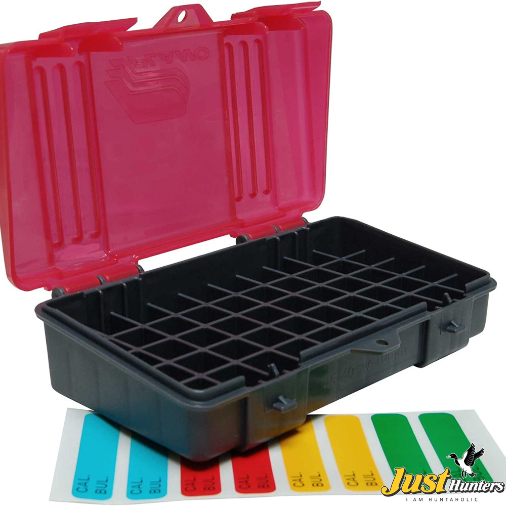 Plano 50 Count Handgun Ammo Case for 9mm and .380ACP Ammo