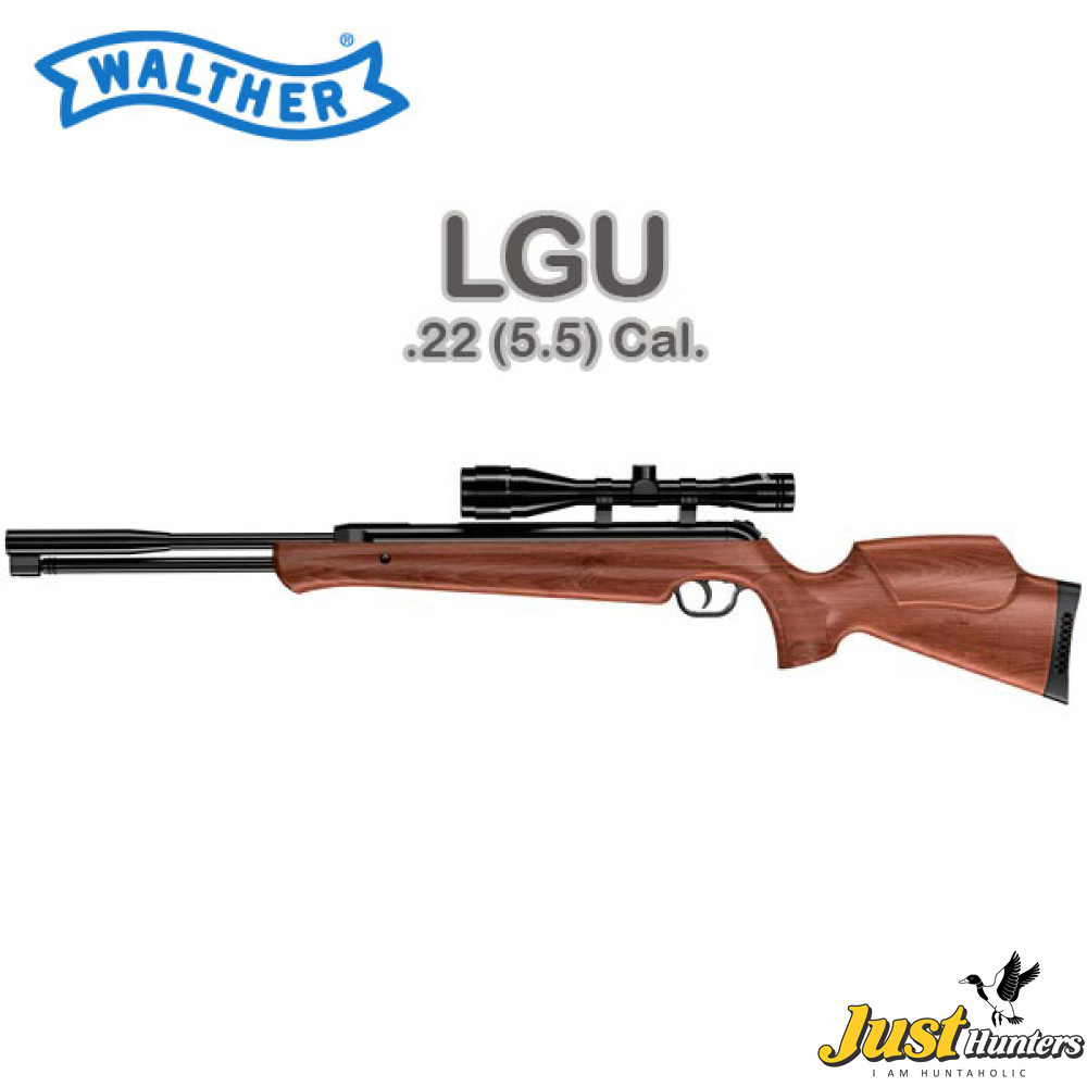 Walther LGU Airgun Wooden Stock .22 Cal.