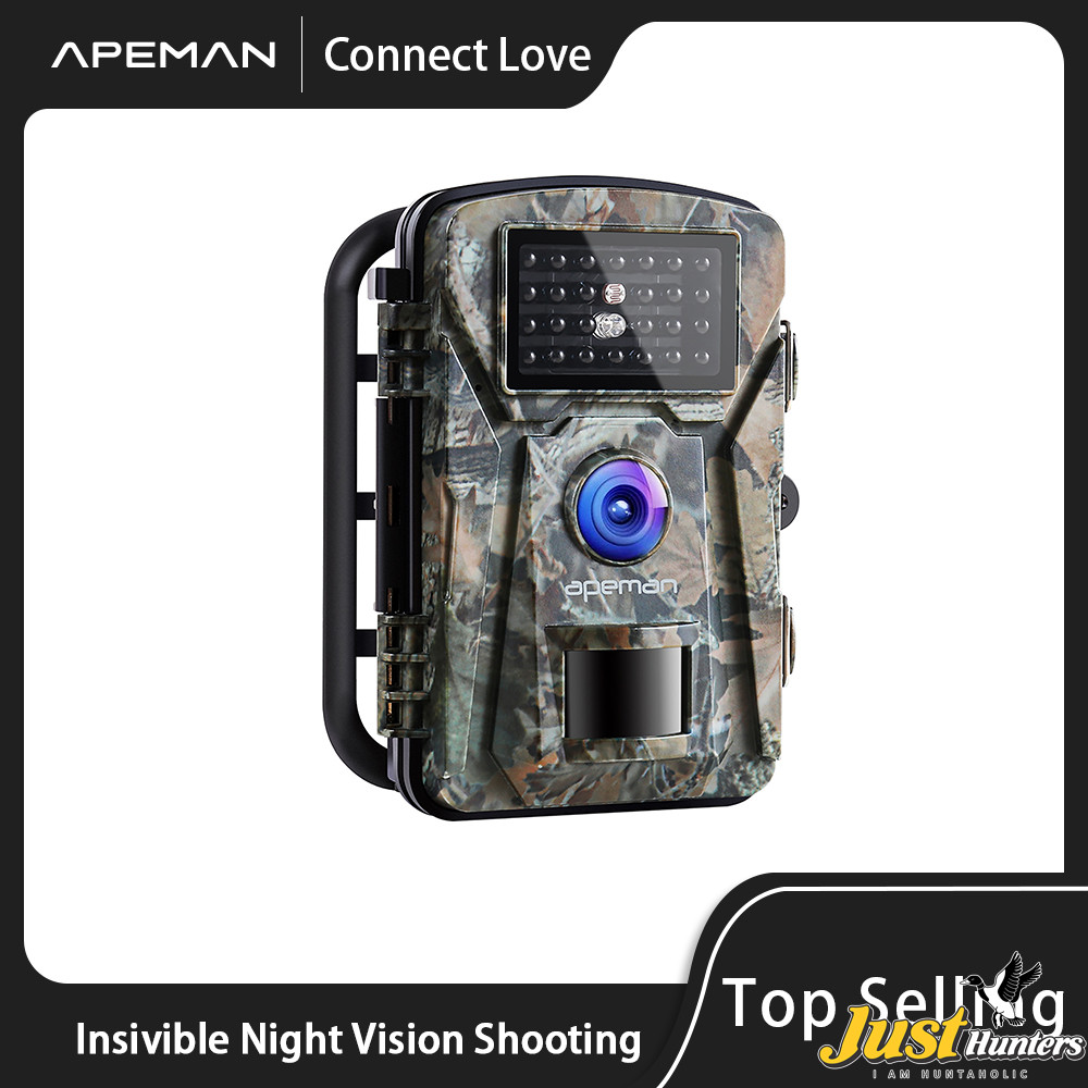 Apeman H45 16MP, 1080P Infrared Garden Monitoring Hunting Trail Camera ...