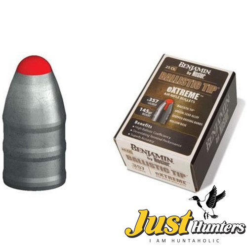 Benjamin Nosler Slug .357 Extreme, 145-Grain Ballistic TIP