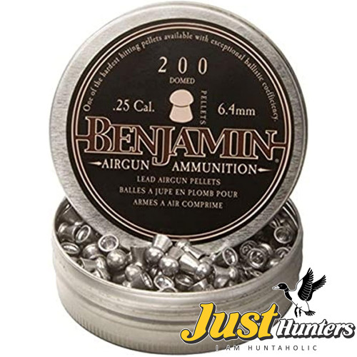 Benjamin Domed Pellets .25 Caliber, 27.8 Grains, (Per 200) - Hunting ...