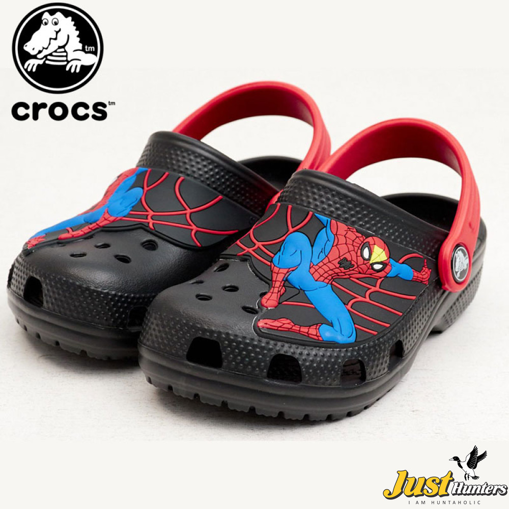 Crocs for Kids Spiderman Black & Red Strap Price in Pakistan