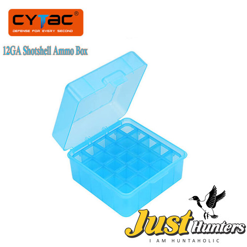 Cytac Ammo Case For 25-COUNT 12GA Shotshell - Hunting, Shooting ...