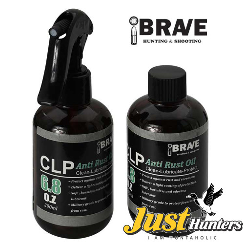 iBrave Clean Lubricant Protect Anti Rust Gun Oil 200 ml - Hunting ...