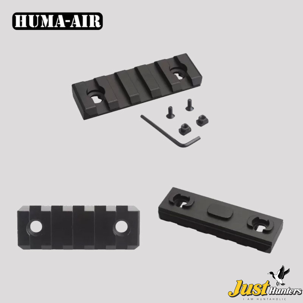 M-LOK 5 Slots Mounting Rail Weaver Picatinny