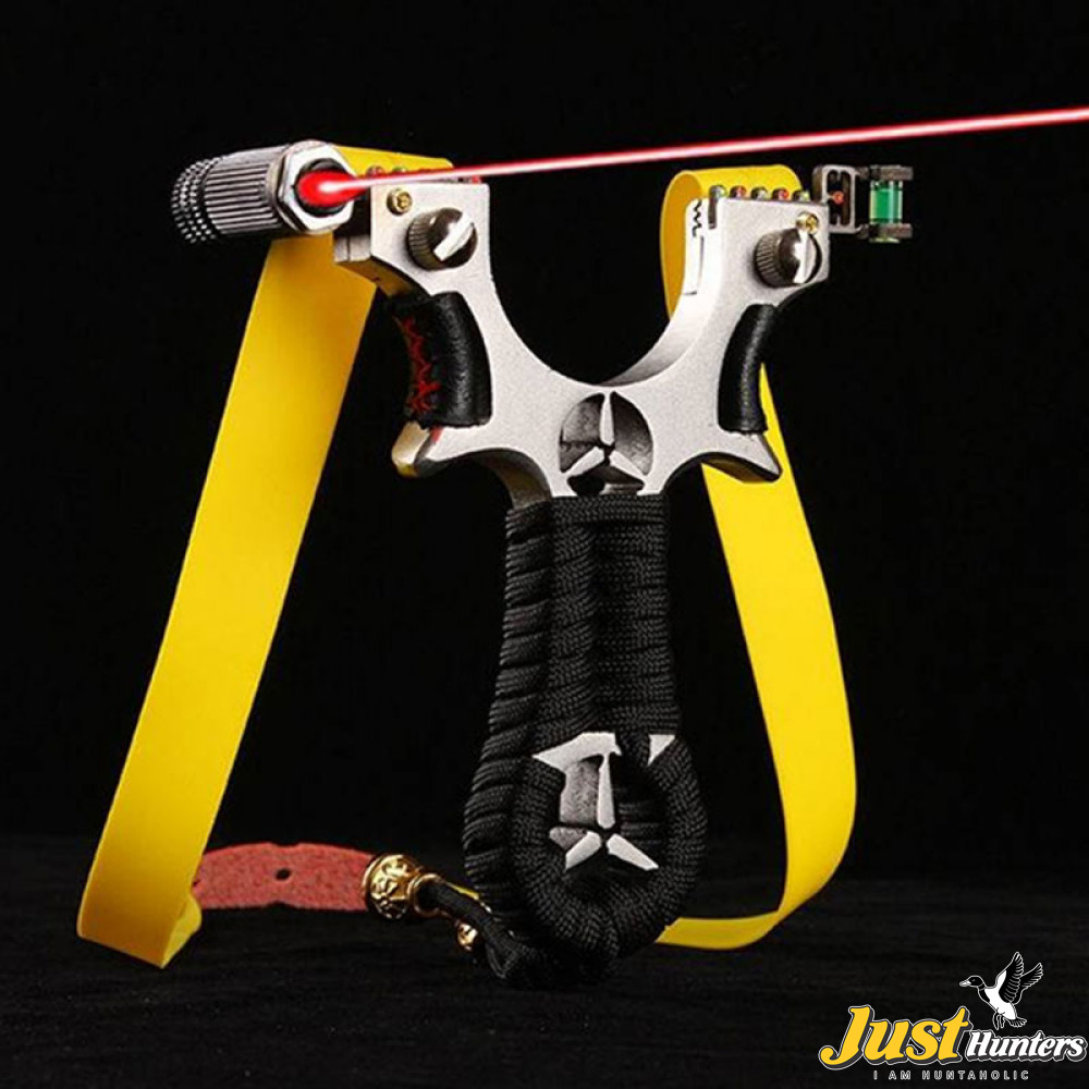 Slingshot of Resin Flat Rubber Band Hunting Shooting Catapult with ...