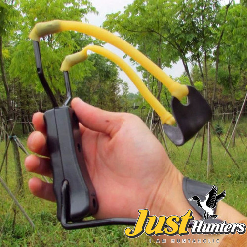 Wrist Brace Slingshot for Self Defense, Survival, Hunting, Shooting