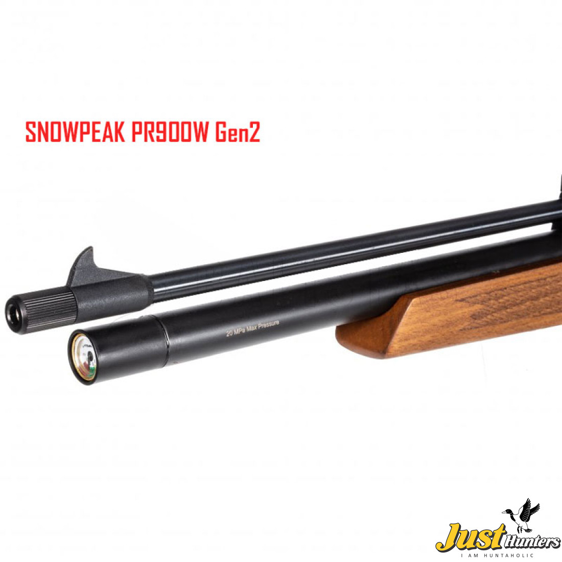 Snowpeak PCP Airgun PR900W Cal. 5.5 (.22) Gen2 - Hunting, Shooting ...