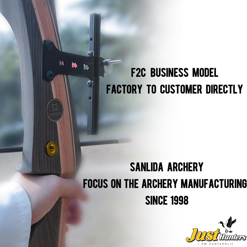 Sanlida Archery Noble Beginner & Intermediate 62'' 66'' 68'' Recurve Bow Kit International ...