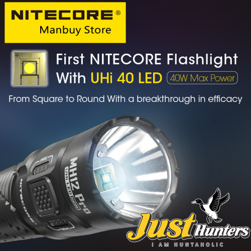 Sale NITECORE MH12 Pro 3300 Lumens Rechargeable Compact Flashlight 505 ...