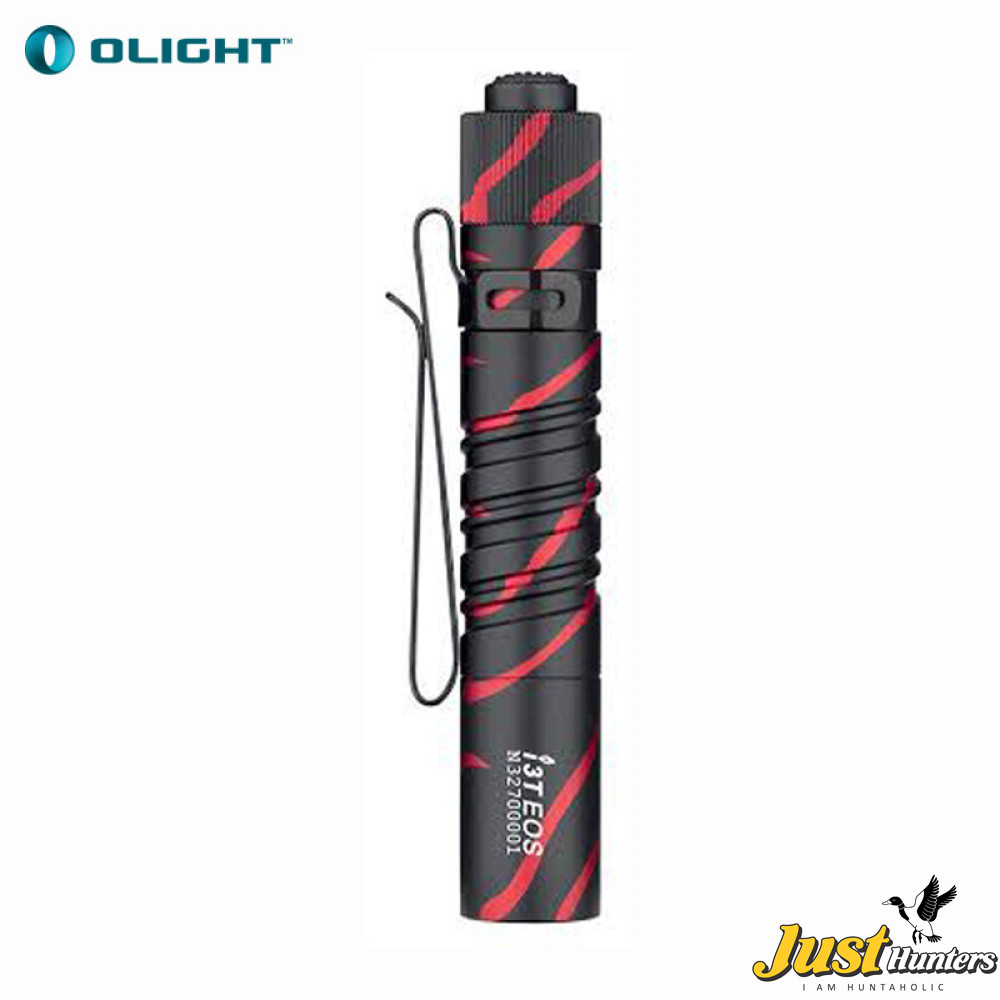 Olight I3T EOS Black Lava EDC Slim Tail Switch Flashlight, 180 Lumens ...