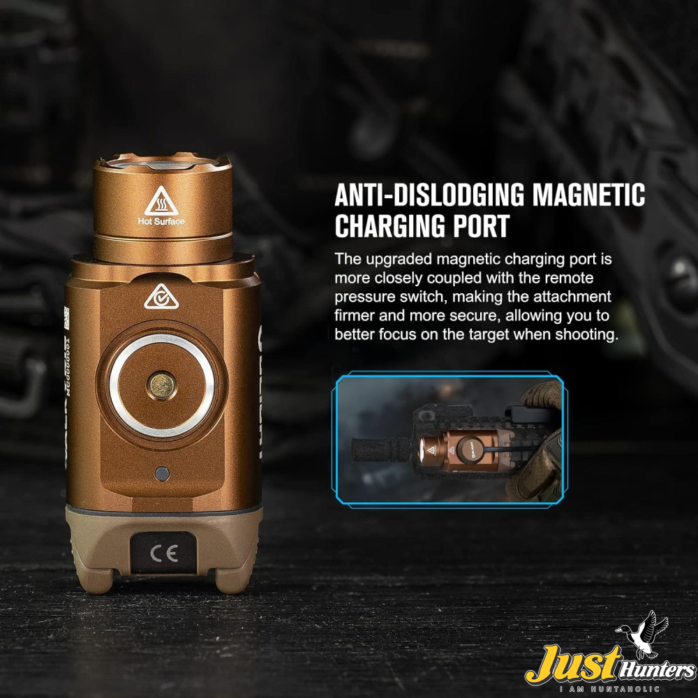 OLIGHT PL-3R Valkyrie Rechargeable Tactical Light, 1500 Lumens Rail ...