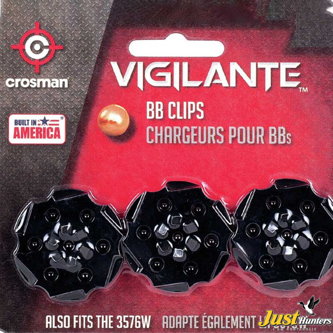 Crosman Triple Threat Vigilante 357 Steel 4.5mm BB Rotary Clip Magazine ...