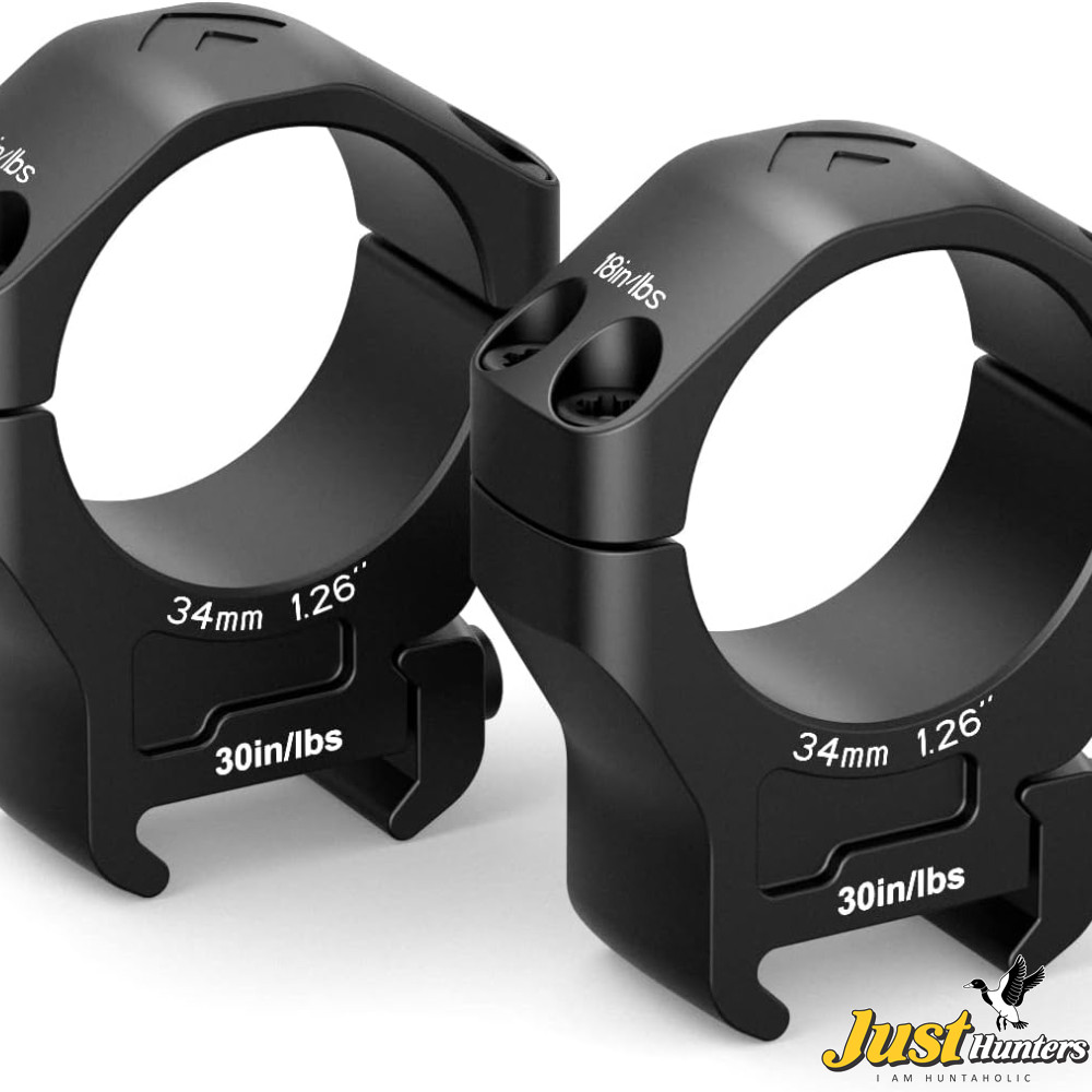 Arken Optics Halo Scope Rings Precision 34mm Picatinny Riflescope Mounts