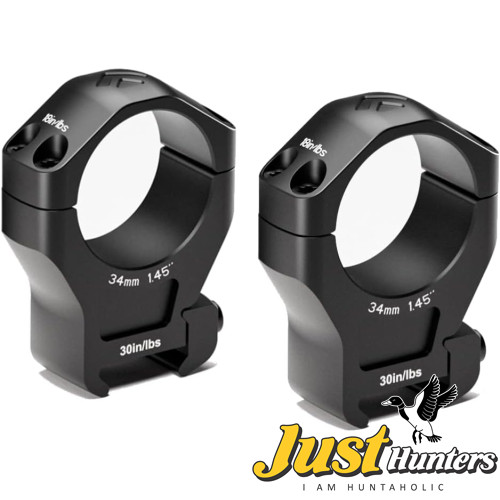 Arken Optics Halo Scope Rings Precision 34mm Picatinny Riflescope ...