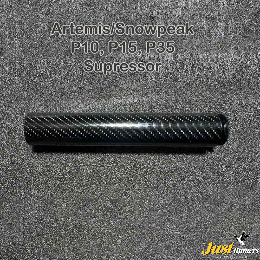 Artemis Snowpeak PCP Airguns Suppressor for P10, P15, P35 - Hunting, Shooting, Airguns, Scopes ...