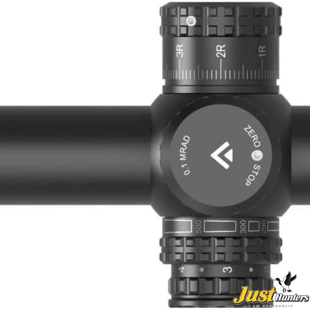 Arken Optics SH-4J 6-24X50 Rifle Scope FFP Illuminated Reticle with ...
