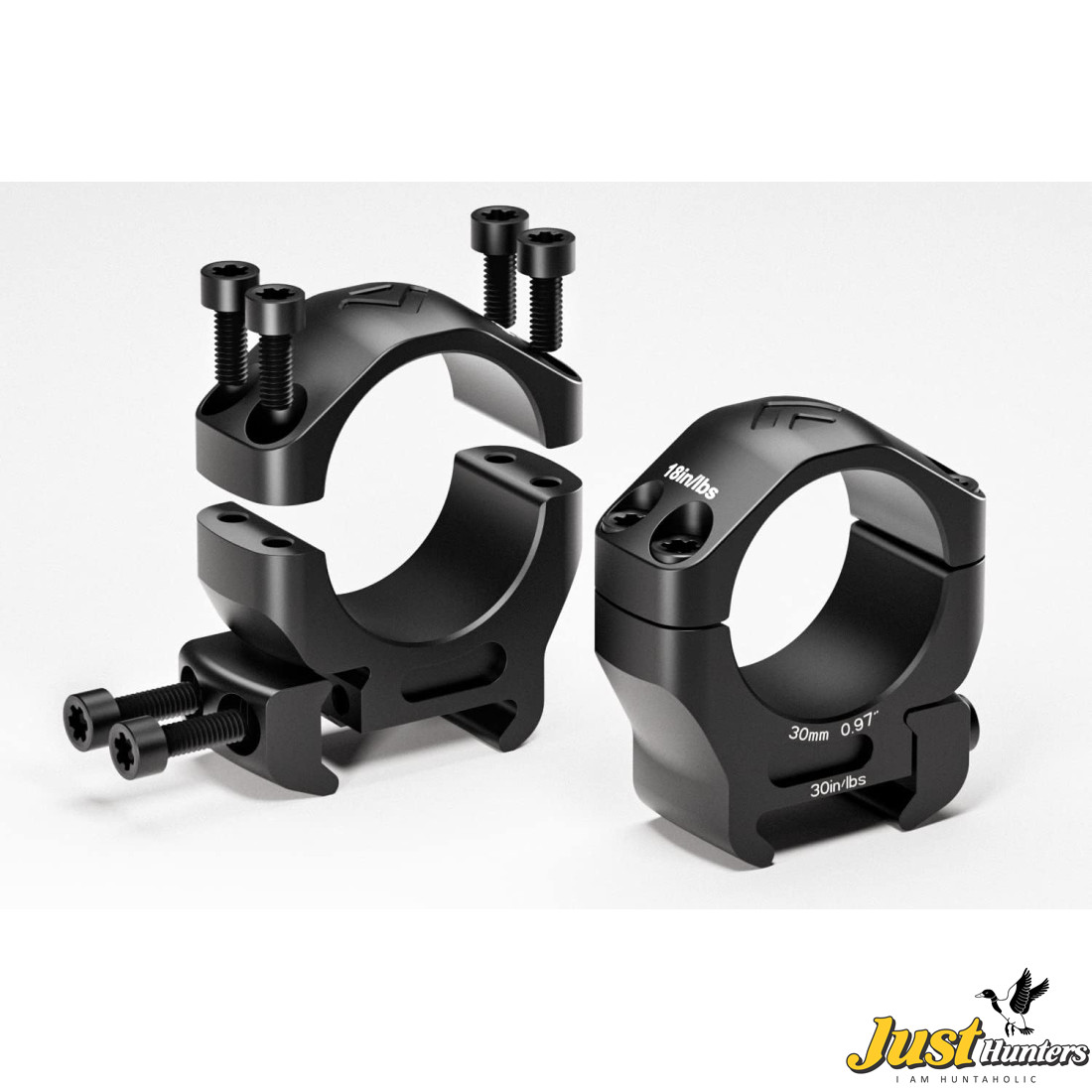 Arken Optics Halo Scope Rings Precision 30mm Picatinny Riflescope ...