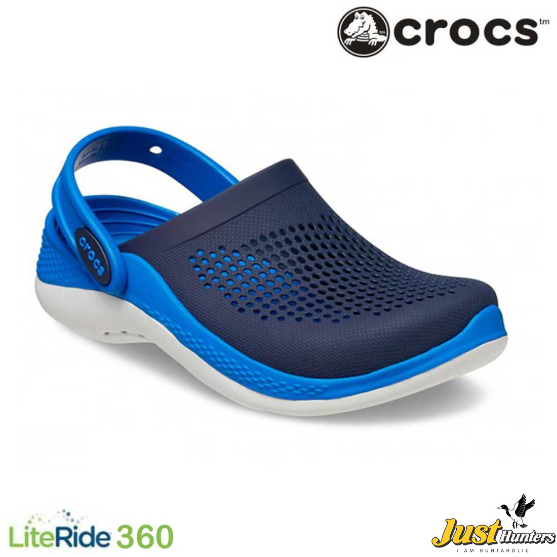 Crocs LiteRide 360 Clogs Navy Blue / Sea Blue - Hunting, Shooting ...