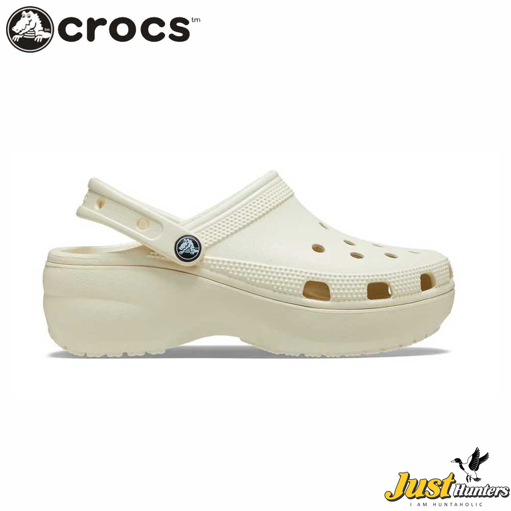 Women's Crocs Classic Platform Clog Bone online best price in Pakistan
