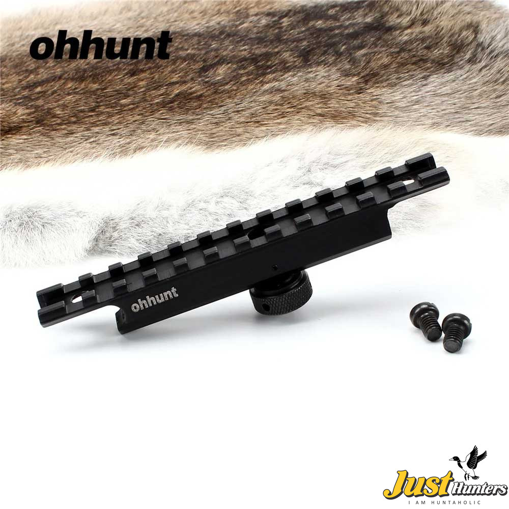 Ohhunt Standard AR Carry Handle Rail Mount 12 Slots Hunting 20mm ...