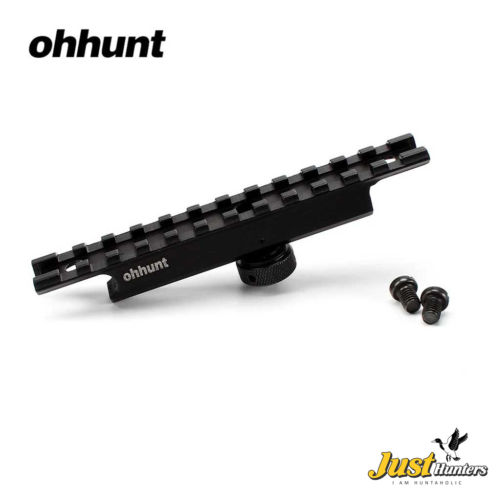 Ohhunt Standard AR Carry Handle Rail Mount 12 Slots Hunting 20mm ...