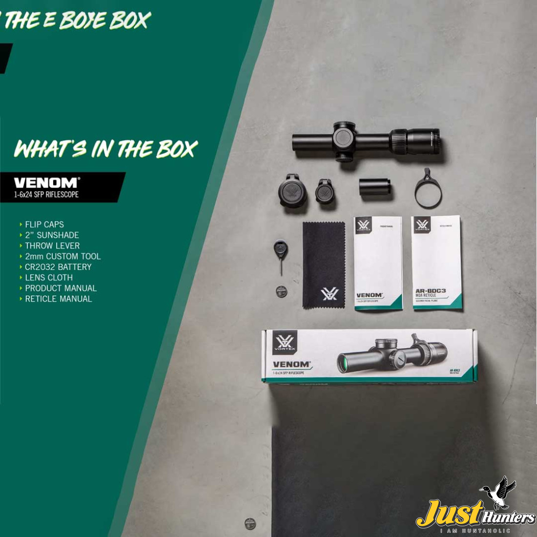 Vortex Optics Venom® 1-6x24 SFP AR-BDC3 (MOA) Reticle | 30mm Tube ...