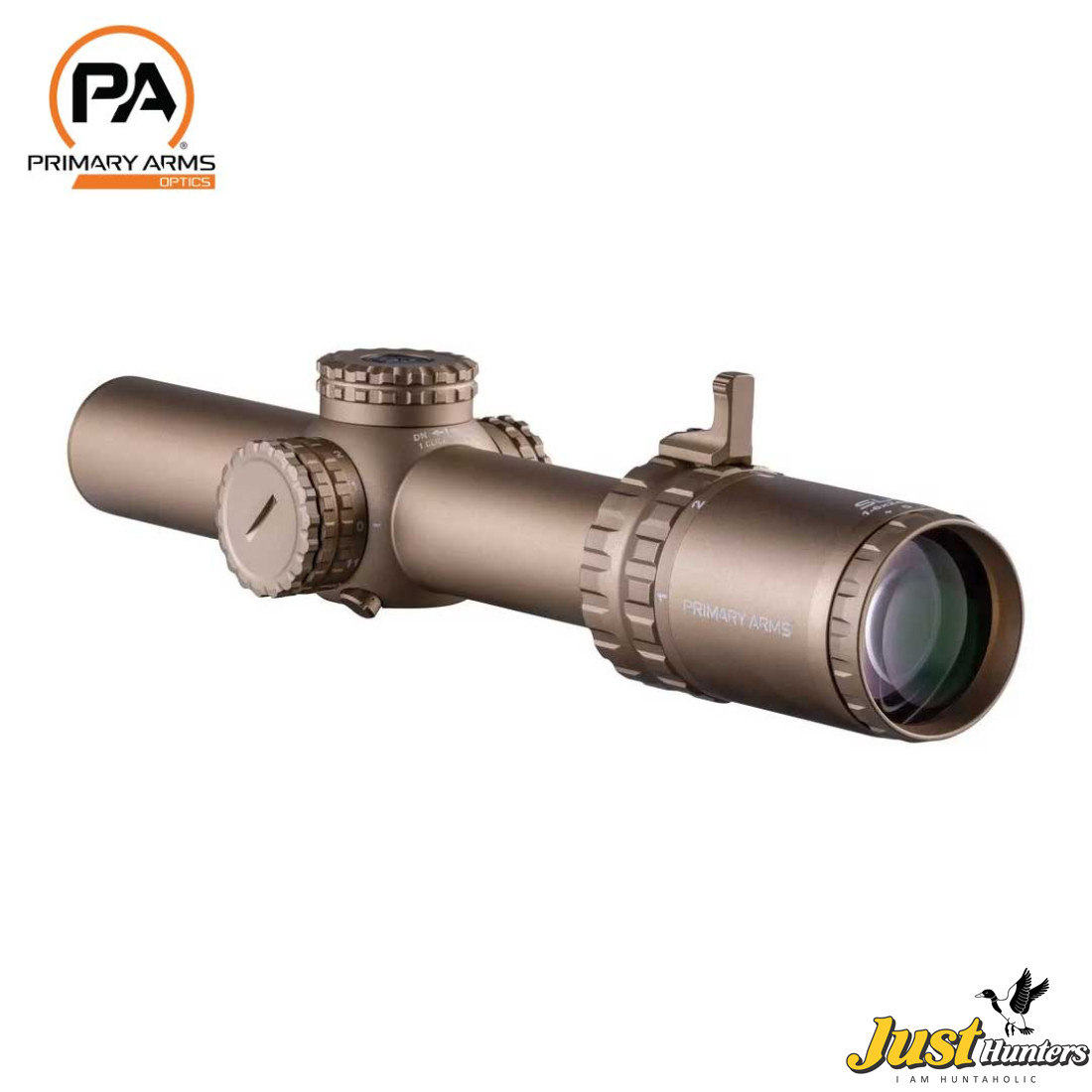 Primary Arms SLx 1-6x24mm SFP Rifle Scope Gen IV - FDE Illuminated ACSS ...