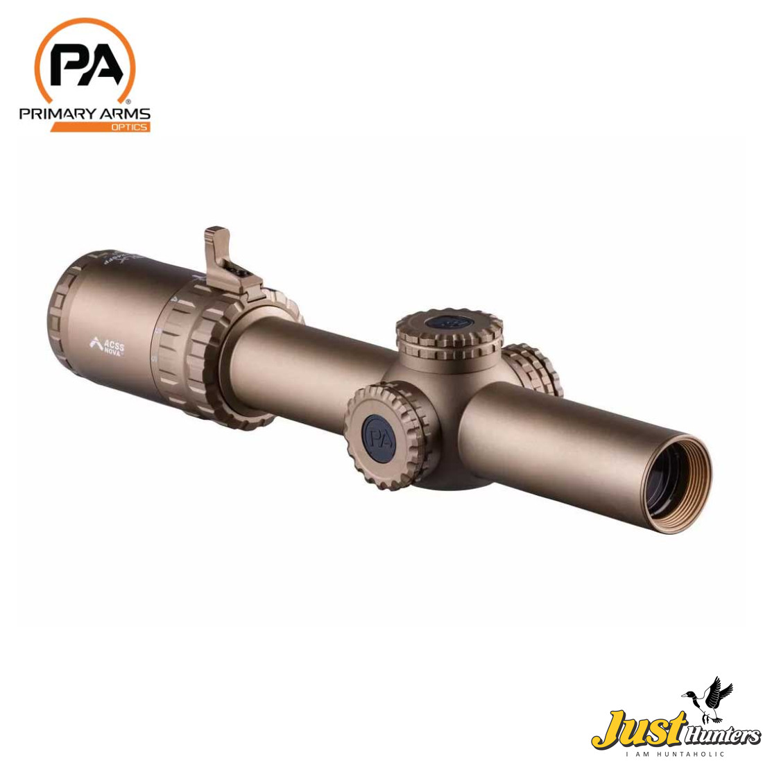 Primary Arms SLx 1-6x24mm SFP Rifle Scope Gen IV - FDE Illuminated ACSS ...